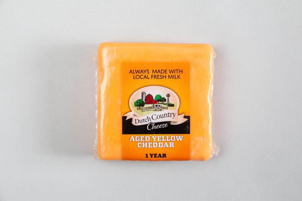 Aged Yellow Cheddar - Dutch Country Cheese Sales